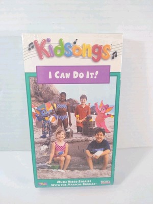 Kidsongs - I Can Do It! VHS Tape 1998 Sony Wonder Magical Biggles *NEW ...