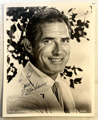 VTG 8x10 B&W Jock Mahoney Autographed Photo TARZAN Actor INSCRIBED | eBay
