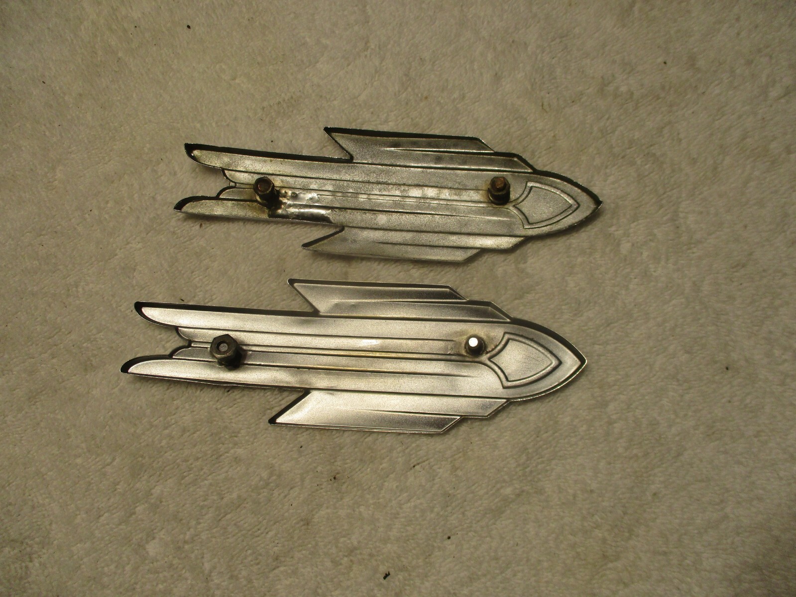 Harley 45 KNUCKLEHEAD FLATHEAD SQUASH BIRDS FENDER ORNAMENTS ACCESSORY ...