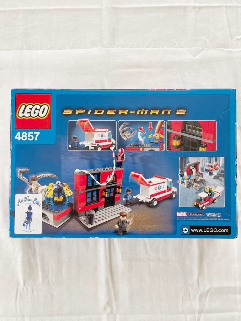 LEGO Spider-Man Doc Ock's Fusion Lab 4857 In 2004 New Retired ...
