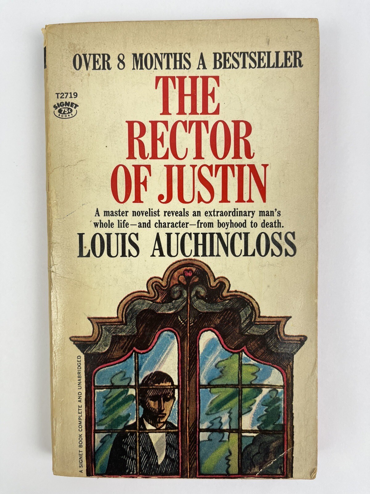 The Rector of Justin by Louis Auchincloss vintage 1965 paperback Signet ...