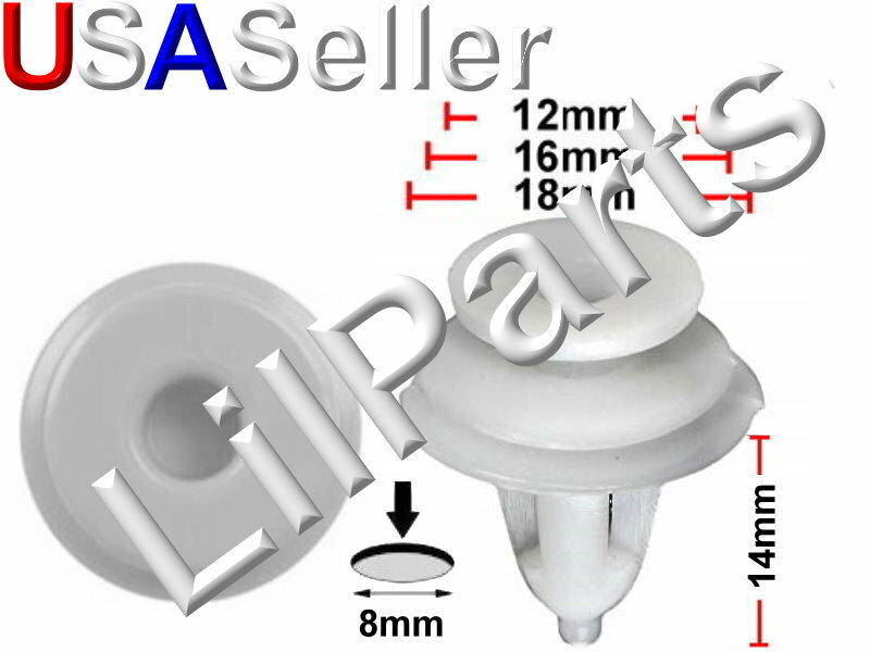 For Chrysler Jeep Dodge Door Trim Panel Retainer Rivet Clip Liftgate ...