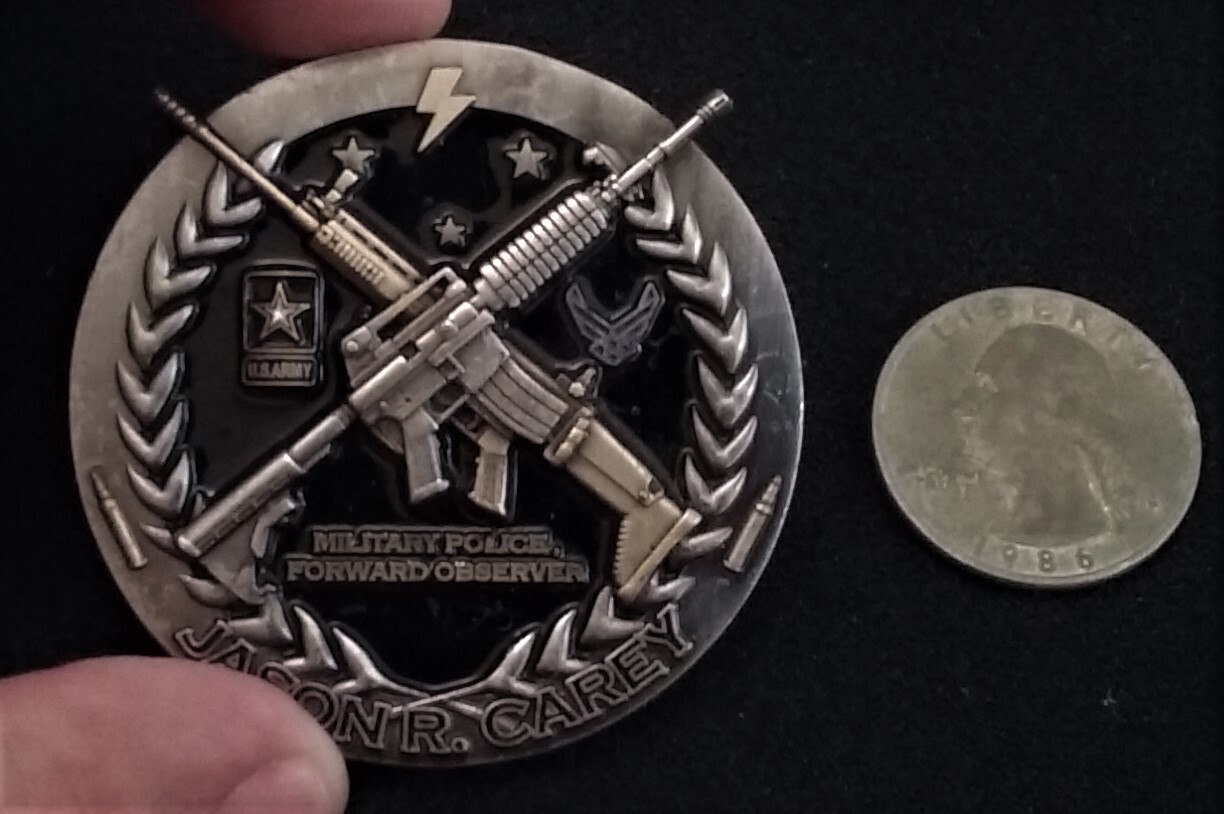 BAD@SS Military Police Forward Observer Army Air Force MP US Challenge ...