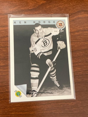 KEN HODGE 1991-92 ULTIMATE BOSTON BRUINS CARD #49 | eBay