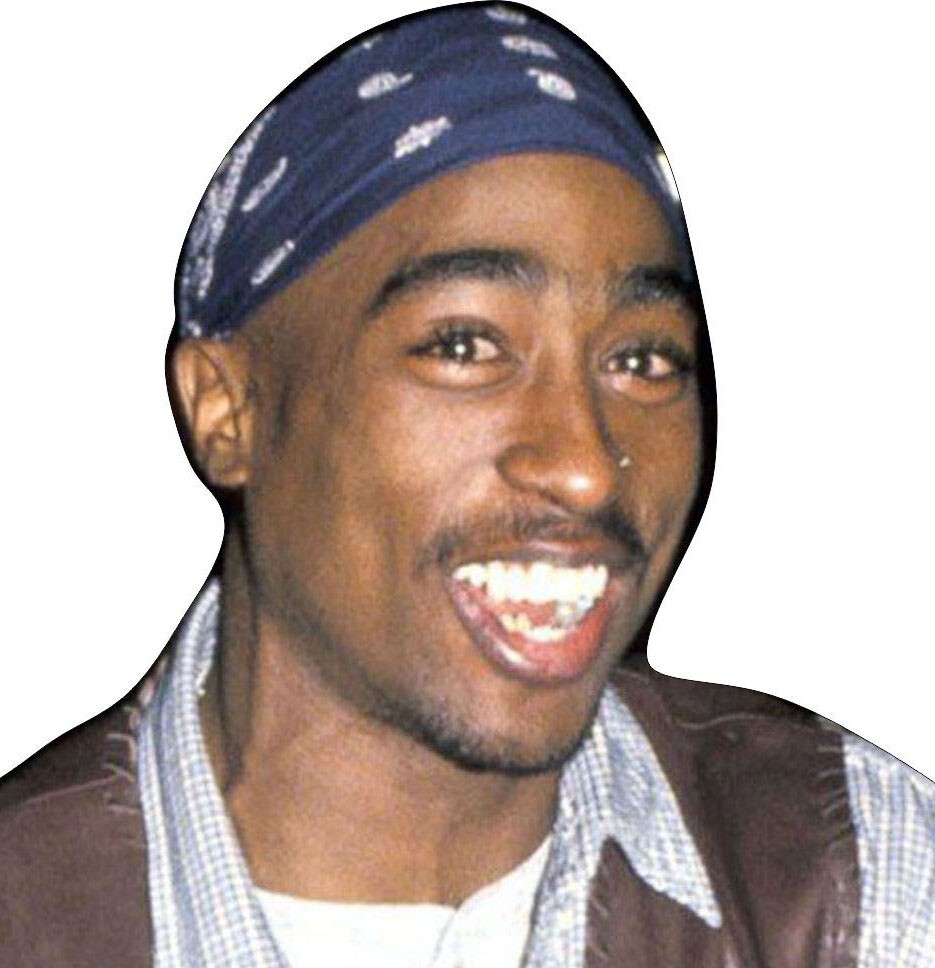 Tupac Shakur 68'Tall Life Size Cardboard | Grelly UK