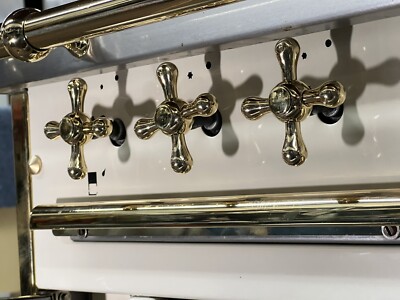 Morice 51” Gas Enamel Brass Range French Top La Cornue Custom Made ...