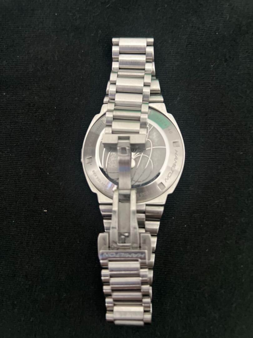 Hamilton Watch AMERICAN CLASSIC PSR Digital Quartzt Working Stainless ...