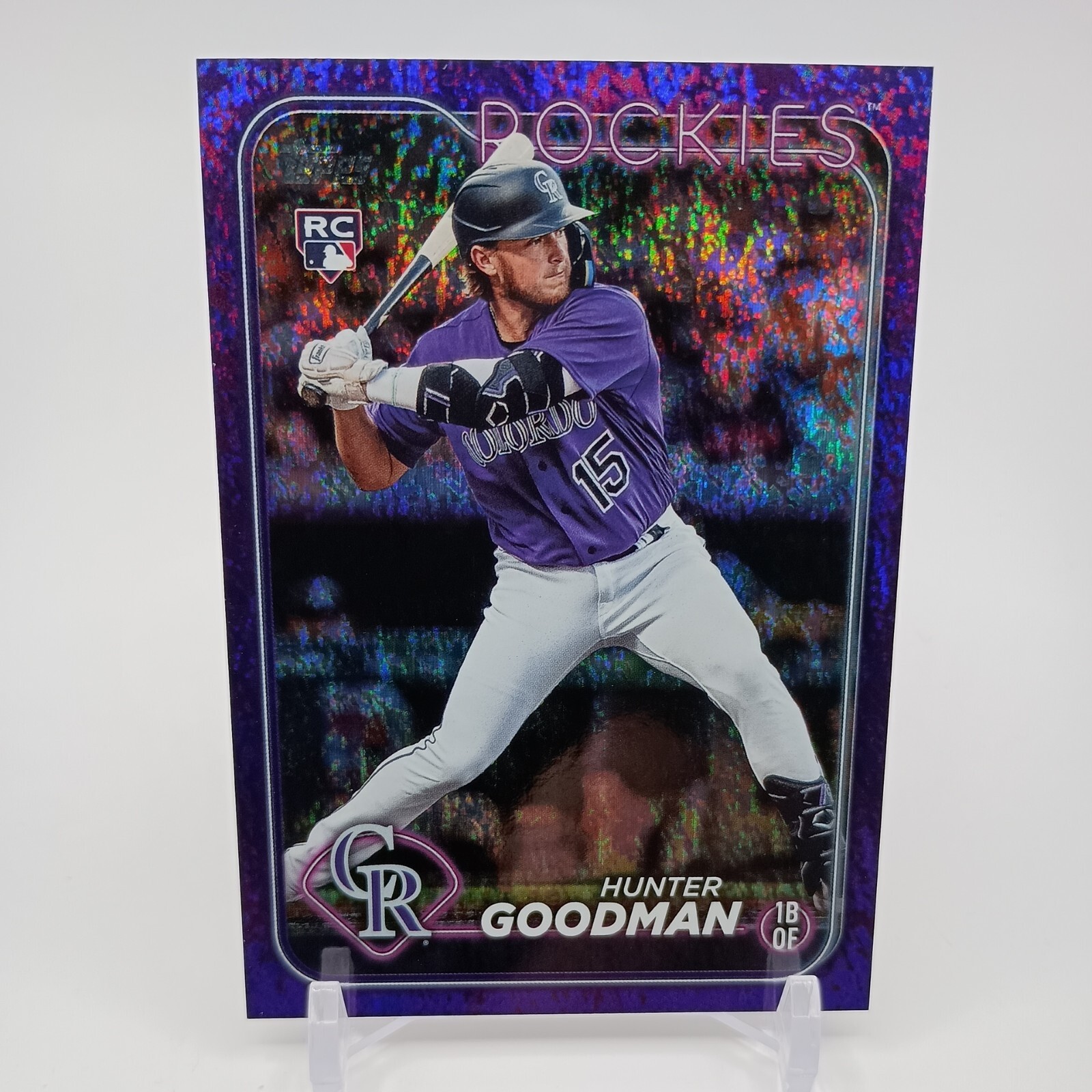 2024 Topps Series 2 - Purple Foil #432 Hunter Goodman /799 (RC) for ...