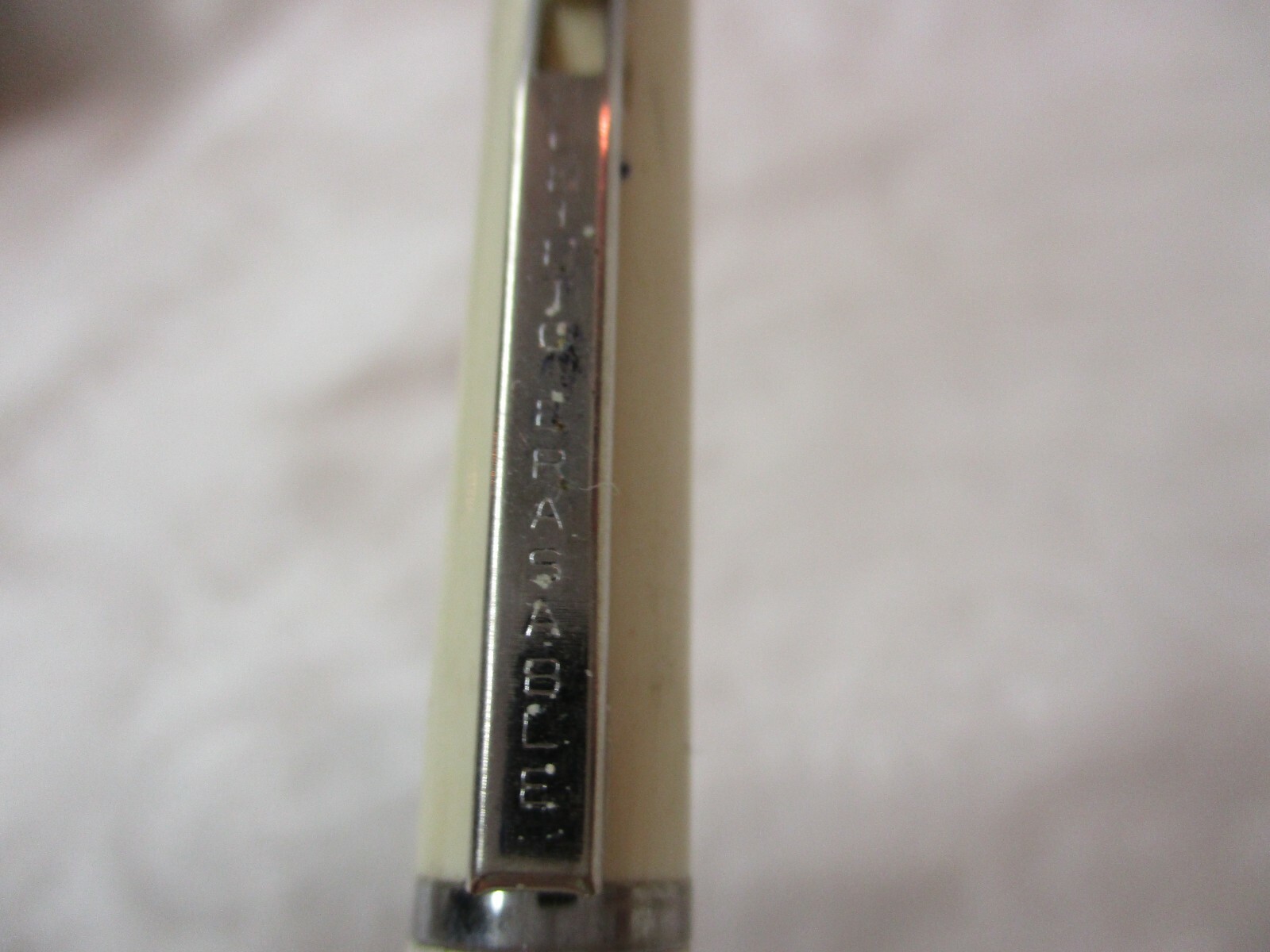 Vintage USA Scripto Erasable cream Ballpoint Pen | eBay