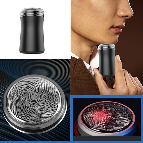 New Men's Electric Travel Shaver Portable Mini Pocket Size Rotary Razor ...