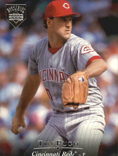 1995 Upper Deck Electric Diamond Cincinnati Reds Baseball Card #403 Tim ...