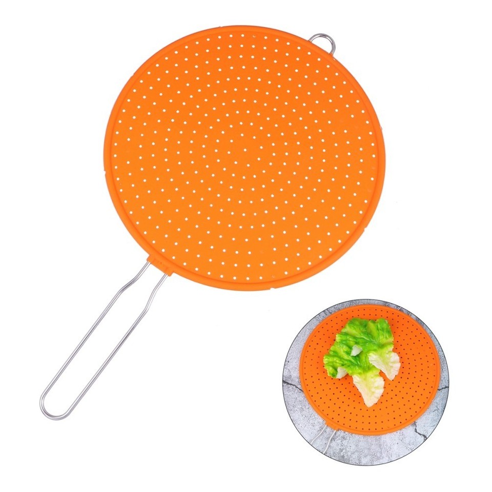 Oil Splatter Guard for Stove Cover Frying Pan Screens Grease Shield ...