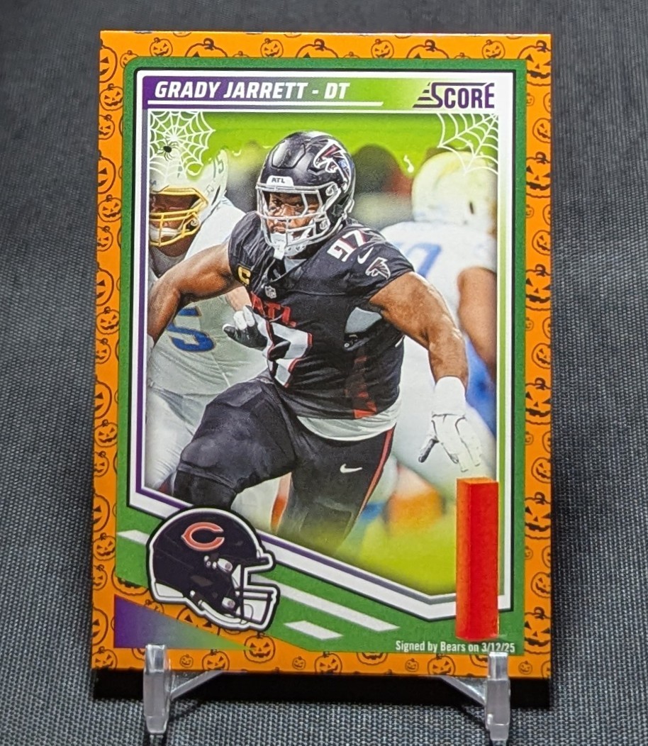 Grady Jarrett 2025 Panini Score A Treat Football Card #209 Chicago ...