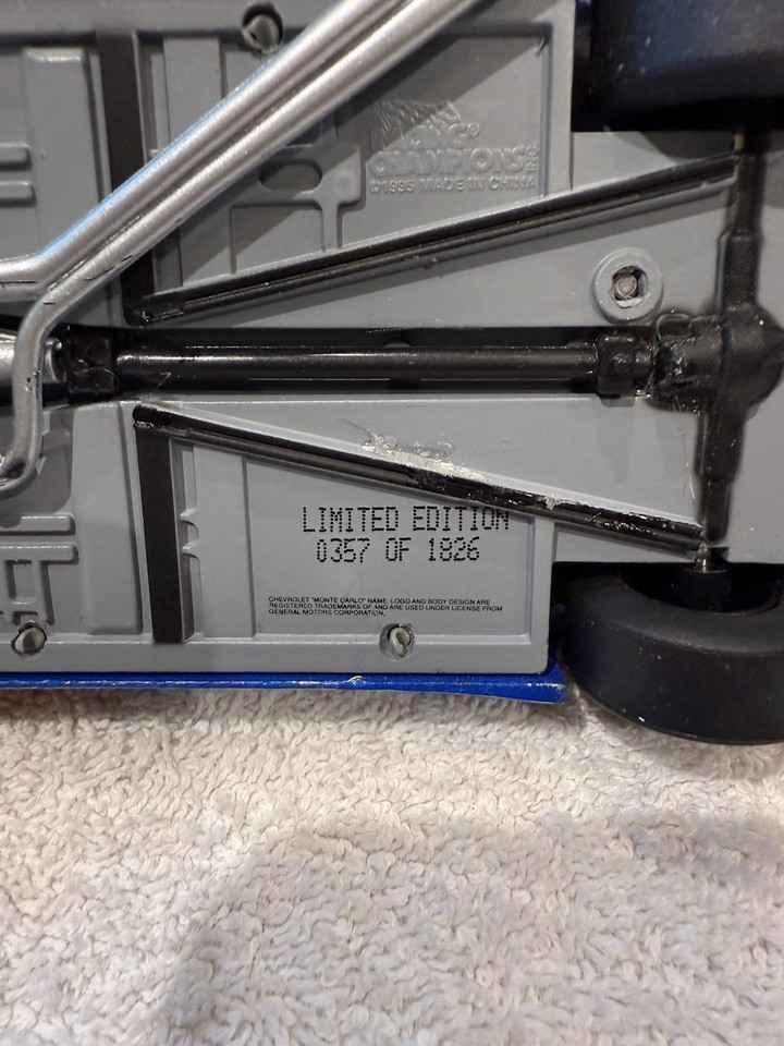 1997 Robby Gordon #40 RC Premier Gold Stock Car- Coors Light #357/1826 ...