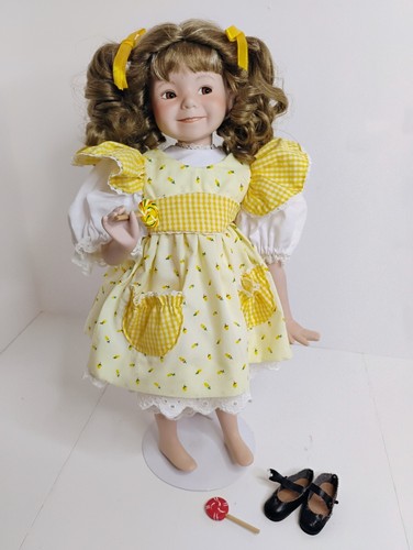 1995 Ashton Drake Sunshine and Lolllipops 15" Porcelain Doll by Diana ...