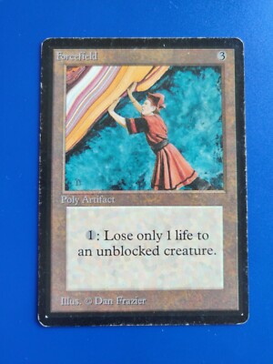 Forcefield Beta Magic The Gathering MTG Moderately Played MP Single ...