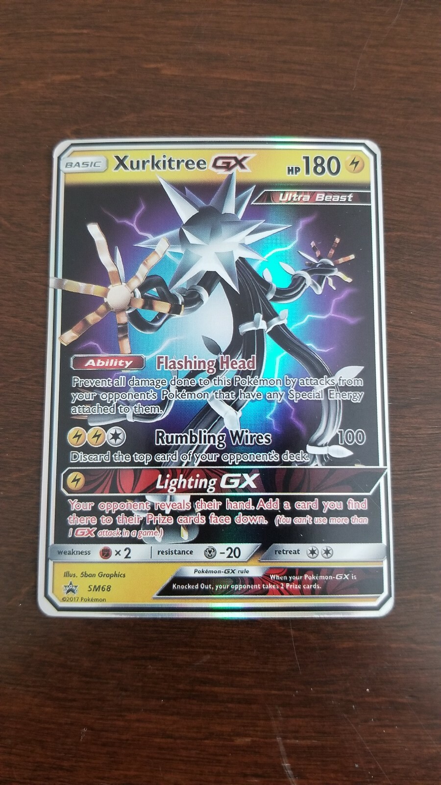 Pokemon XURKITREE GX SM68 | eBay