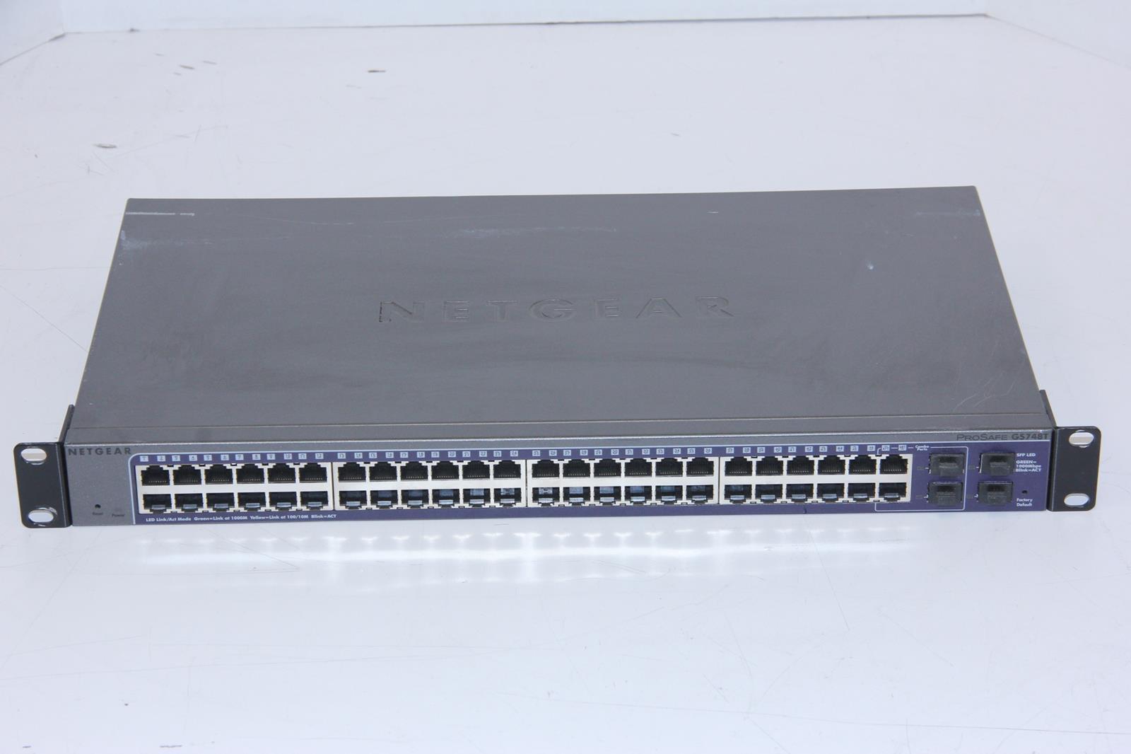 NetGear ProSafe (GS748TP) 48-Ports-Ports External Ethernet Switch for ...