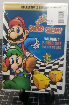 THE SUPER MARIO BROS SUPER SHOW VOLUME 1 New Sealed DVD 26 Episodes ...