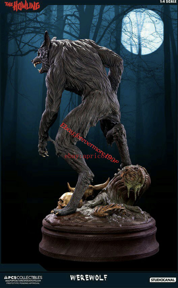 PCS Werewolf Statue Resin Figure Model Collectible Painted Limited Boy ...