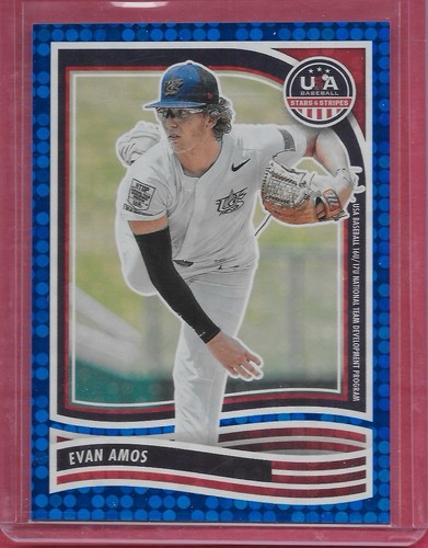 2024 Panini Stars and Stripes - Evan Amos #136 Blue /149 (RC) for sale ...