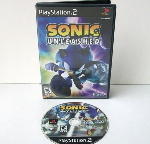 Sonic Unleashed PlayStation 2 PS2 Good Disc Game Case The Hedgehog ...