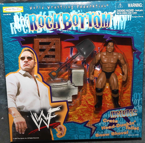WWF JAKKS ROCK BOTTOM WRESTLING ACTION FIGURE SET WWE 39897817057| eBay