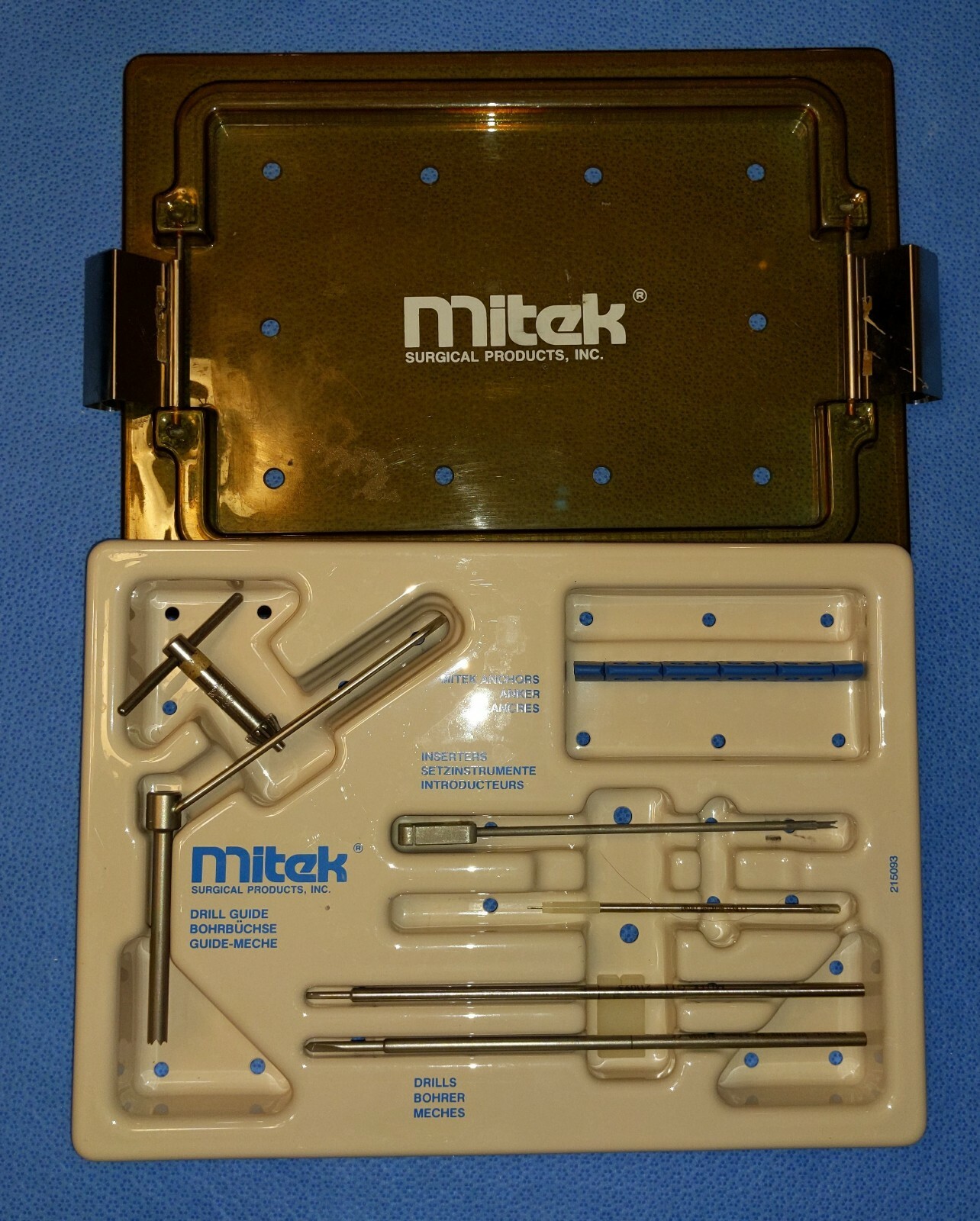 Mitek 215093 Drill Guide/ Bit Set with Case | eBay