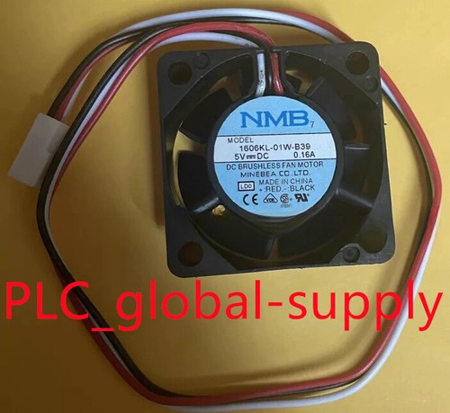 1PCS NEW NMB 1606KL-01W-B39 fan DC5V 0.16A 4015 40*15MM 3wire Fast ...