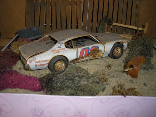 1/24 Custom RUSTY WEATHERED 1970's Chevy Chevelle Race Car for Junkyard ...