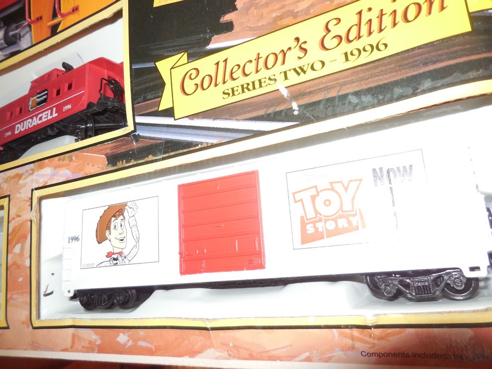 VINTAGE 1996 SHOPRITE EXPRESS ELECTRIC HO SCALE RAILROAD TRAIN SET NIB ...