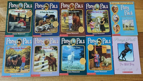 Pony Pals Book Bundle x10 Novel Vintage 90s Horse #1 - #9 + Super ...