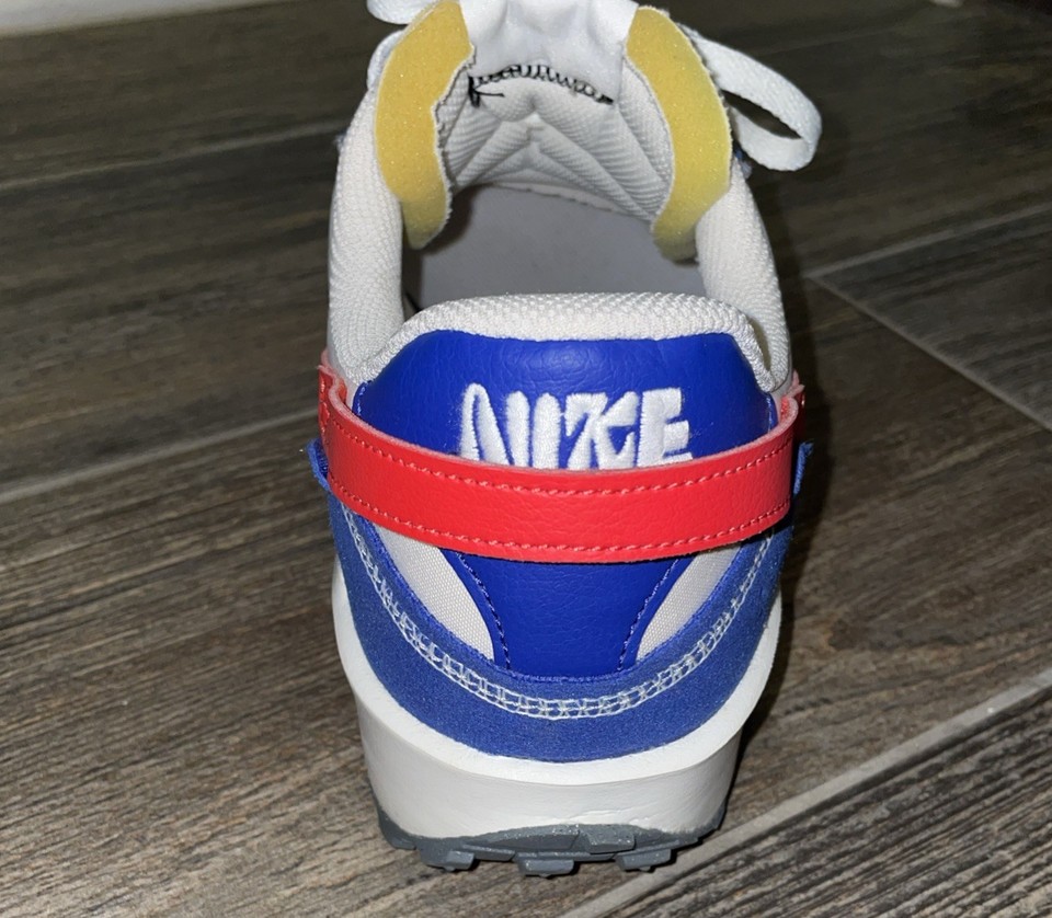 Nike Waffle Debut Swoosh Men’s Size 11.5 Blue Red Phantom Running ...