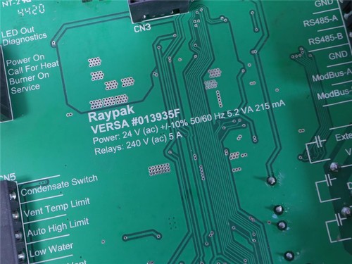 Raypak VERSA #013935F PC Control Circuit Board F6018C | eBay