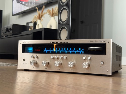 Vintage RARE CHAMPAGNE ENGRAVED Marantz Model 2215 ~FULLY SERVICED ...