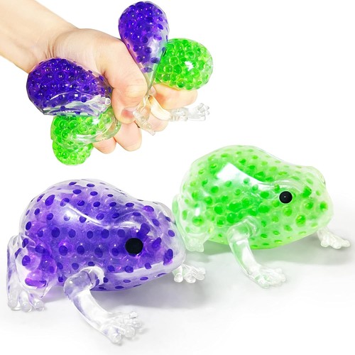 Stretchy Frog Stress Balls (Set of 2) Squishy Ball, Animals Stress ...