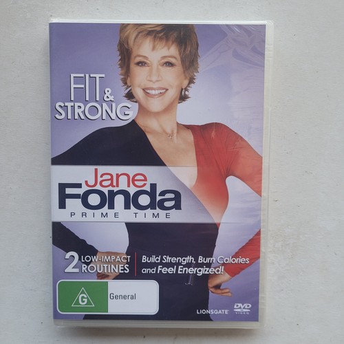 Jane Fonda Prime Time – Fit & Strong - Brand New Sealed Region 4 DVD ...