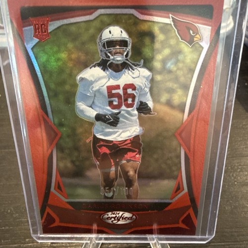 2024 Panini Certified - Rookies Darius Robinson #119 Red Mirror /100 ...