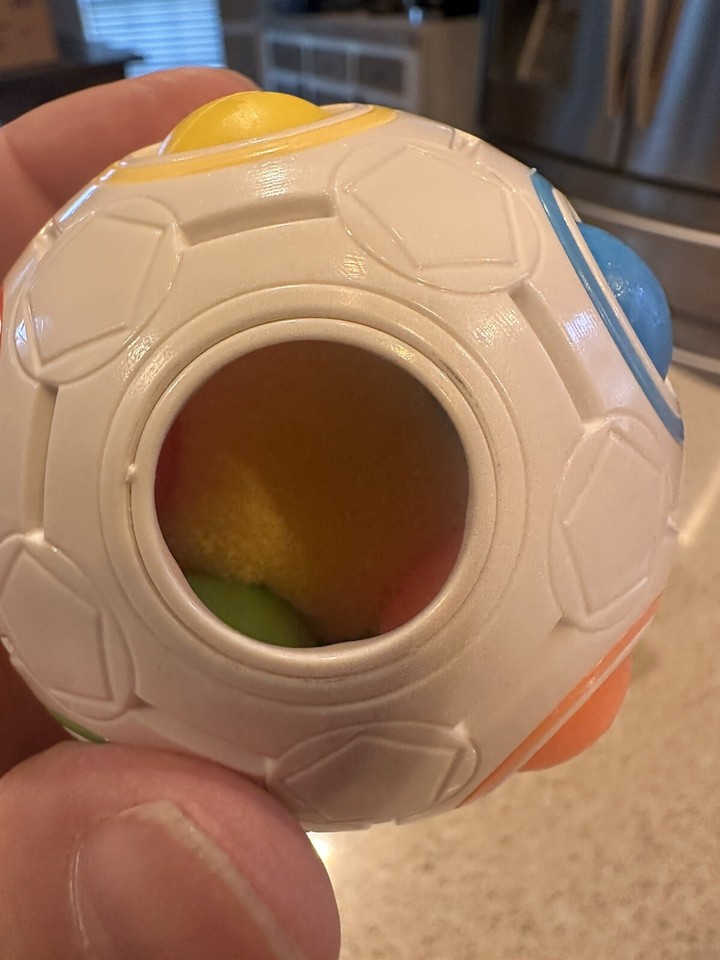 Football Fidget Cube ~ Toy Push Pop Magic Ball Puzzle 12 Sides Rotation ...