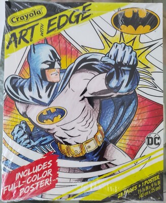 Crayola Art With Edge - Batman (Includes Full Color Poster) | eBay