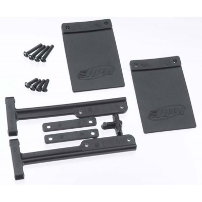 RPM Traxxas Slash 2WD & Slash 4x4 Mud Flaps for RPM Rear Bumper - 81012 ...
