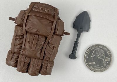 G.I. Joe Classified OUTBACK BACKPACK & SHOVEL 1/12 Scale Figure Custom ...