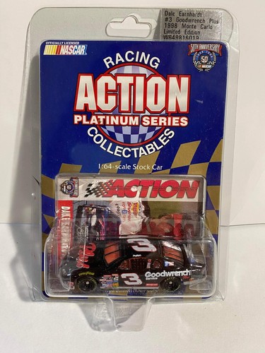 Action Platinum Series Racing Collectables Dale Earnhardt #3 1998 Car ...