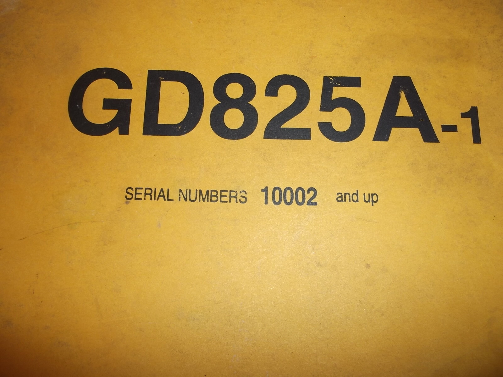 Komatsu GD825A-1 Moteur Niveleuse Pièces Manuel Livre Catalogue S/N ...