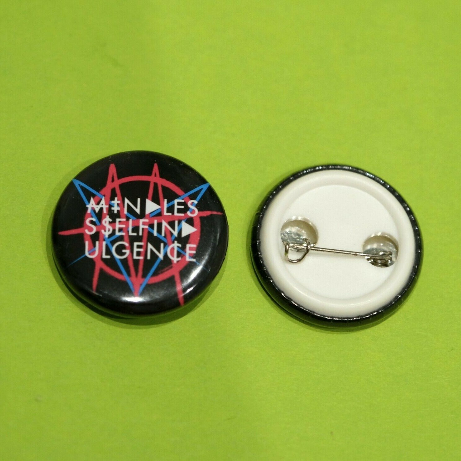 MINDLESS SELF INDULGENCE PIN BADGE BUTTONS - 25mm - band pins - music ...
