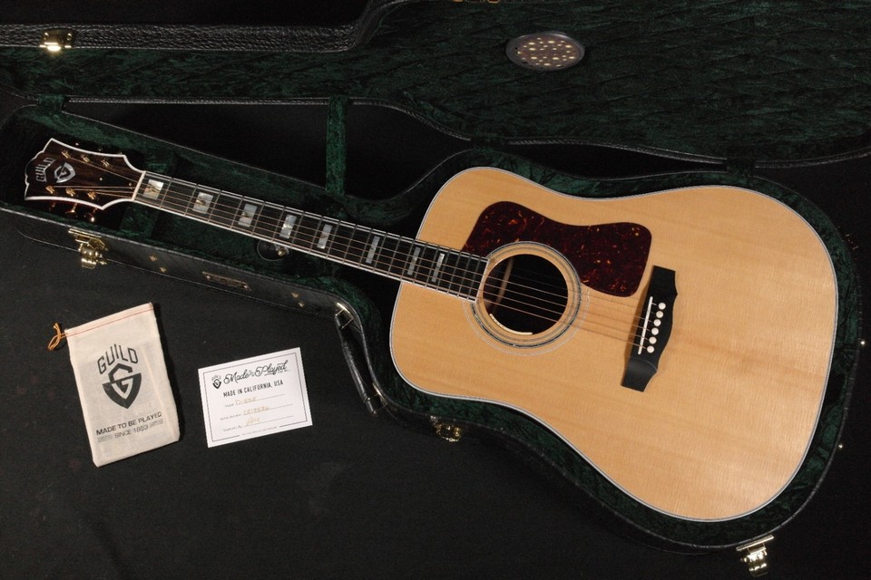 Guild D-55E Dreadnought Acoustic-Electric Guitar Natural 526 | eBay