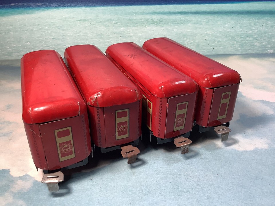 Marx Commodore Loco and Tender, (2)bogota,(2)Montclair Cars In Box | eBay