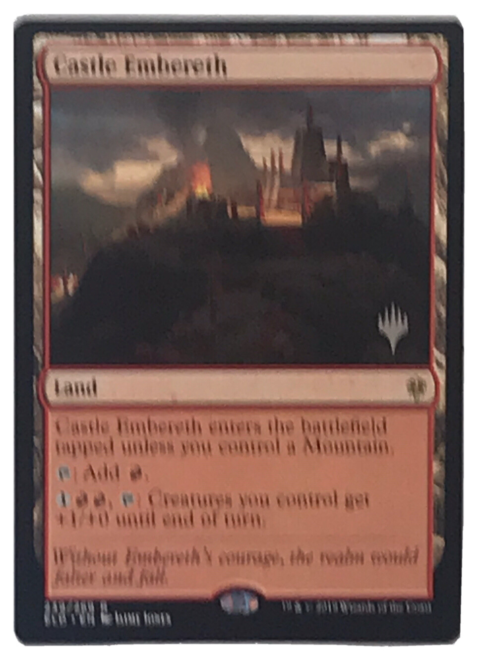 Castle Embereth, Promo Stamp, NM Magic the Gathering MTG | eBay