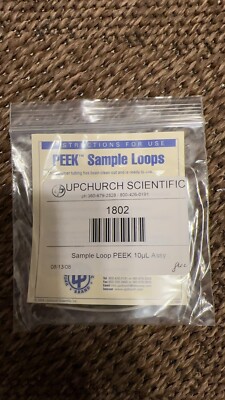 Upchurch Scientific 1802 Peek Sample Loop 10 ul Brand new | eBay