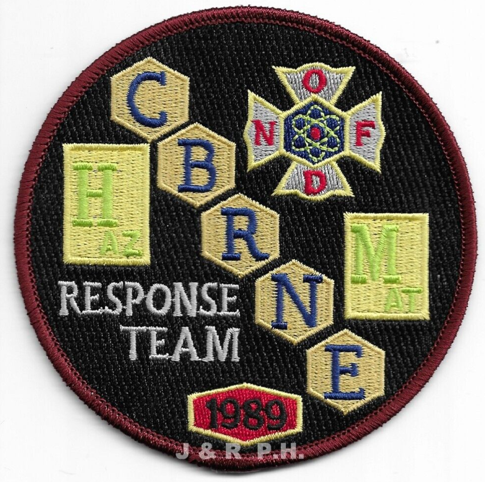 *NEW* CBRNE HAZ-MAT Response Team, New Orleans, LA (4" round size) fire ...